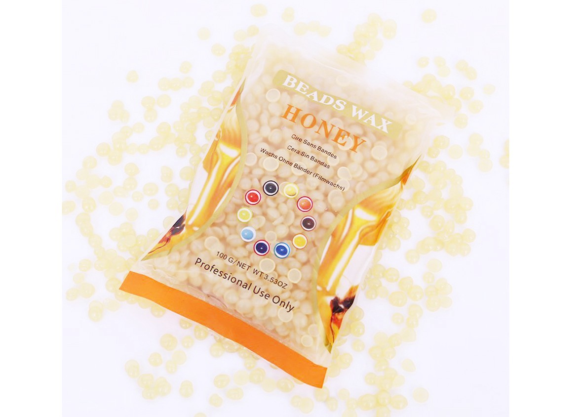 New Arrival 1 Bag Honey Flavor Depilatory Hard Wax Hair Removal Bikini ...