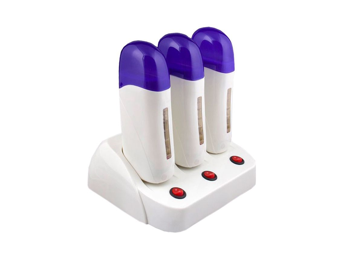 Depilatory Roller Wax Heater Portable Beauty Hot Roller Body Hair Wax ...